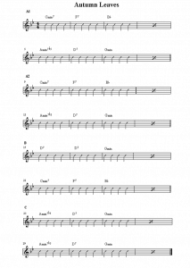 Autumn Leaves Chords: The Ultimate Guide - Pro Guitar Tuition